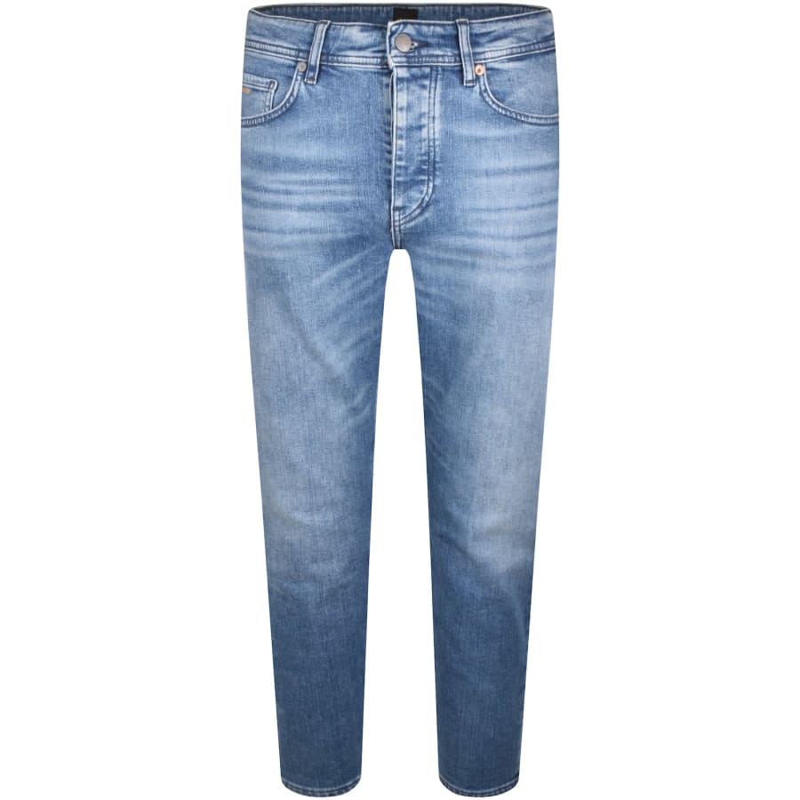 BOSS Taber Light Wash Jeans Blue Mainline Menswear Australia